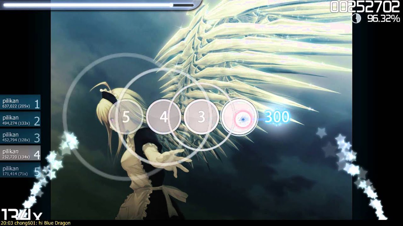osu Angel of Darkness normal - YouTube