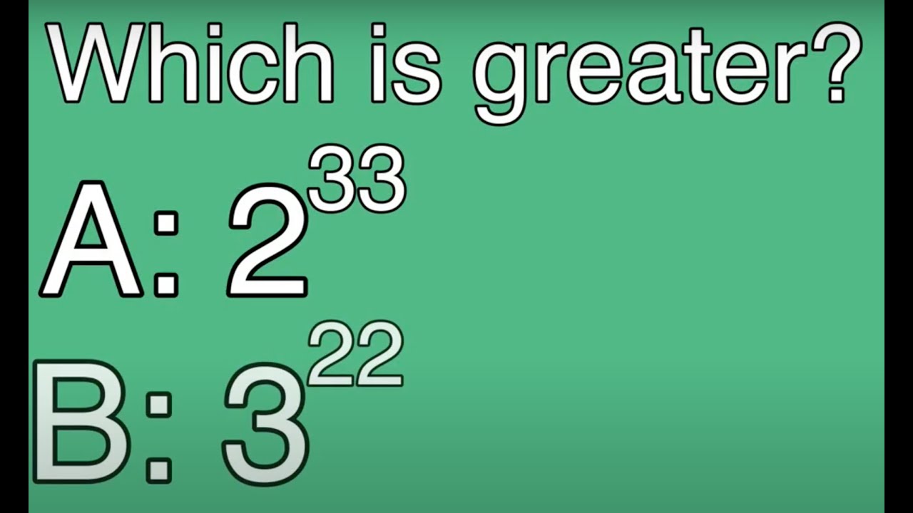 Cool Math Problem - YouTube