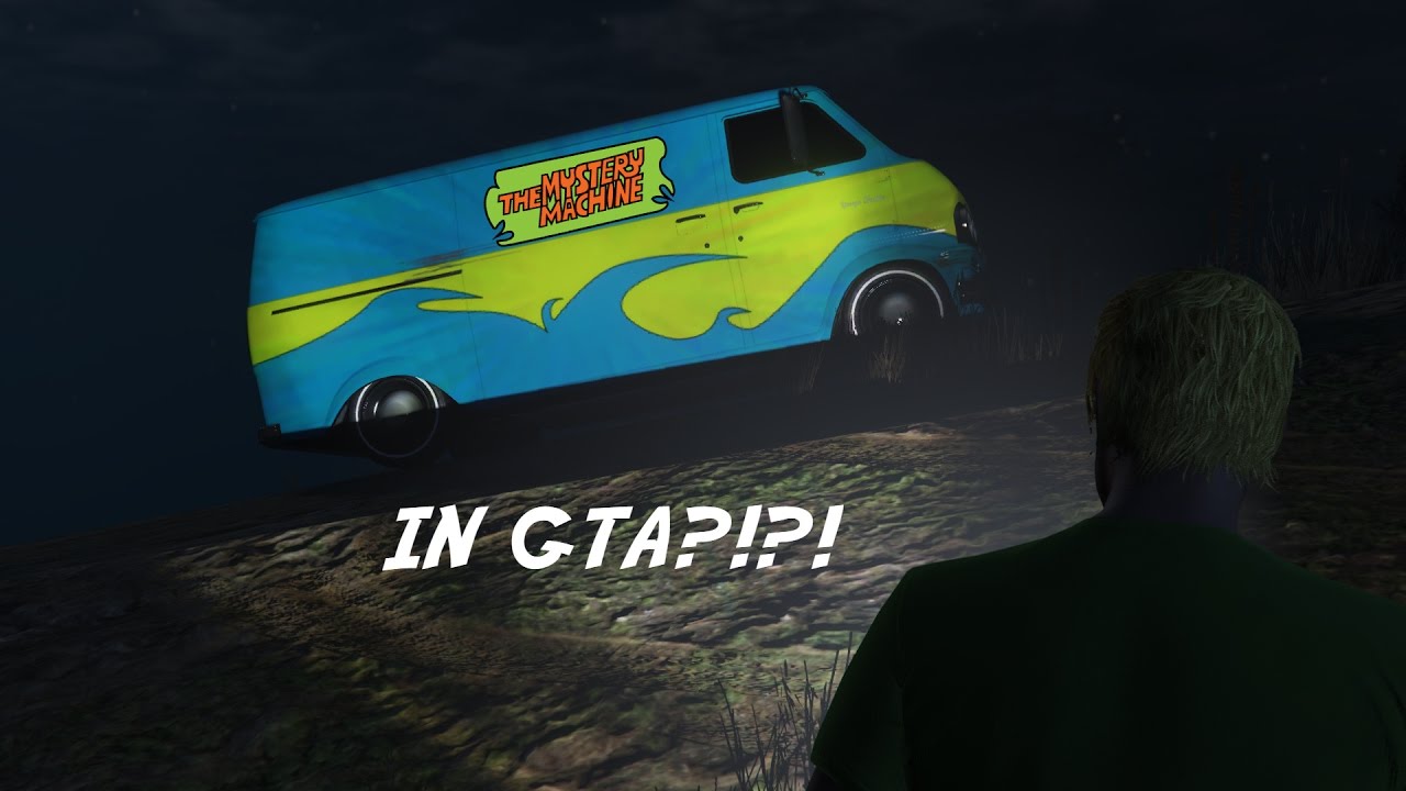 MYSTERY MACHINE IN GTA?!?!?!?(Tutorial) - YouTube