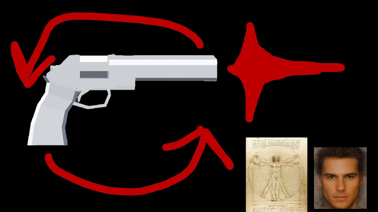 Stylish shooter revolver spin mechanic - YouTube