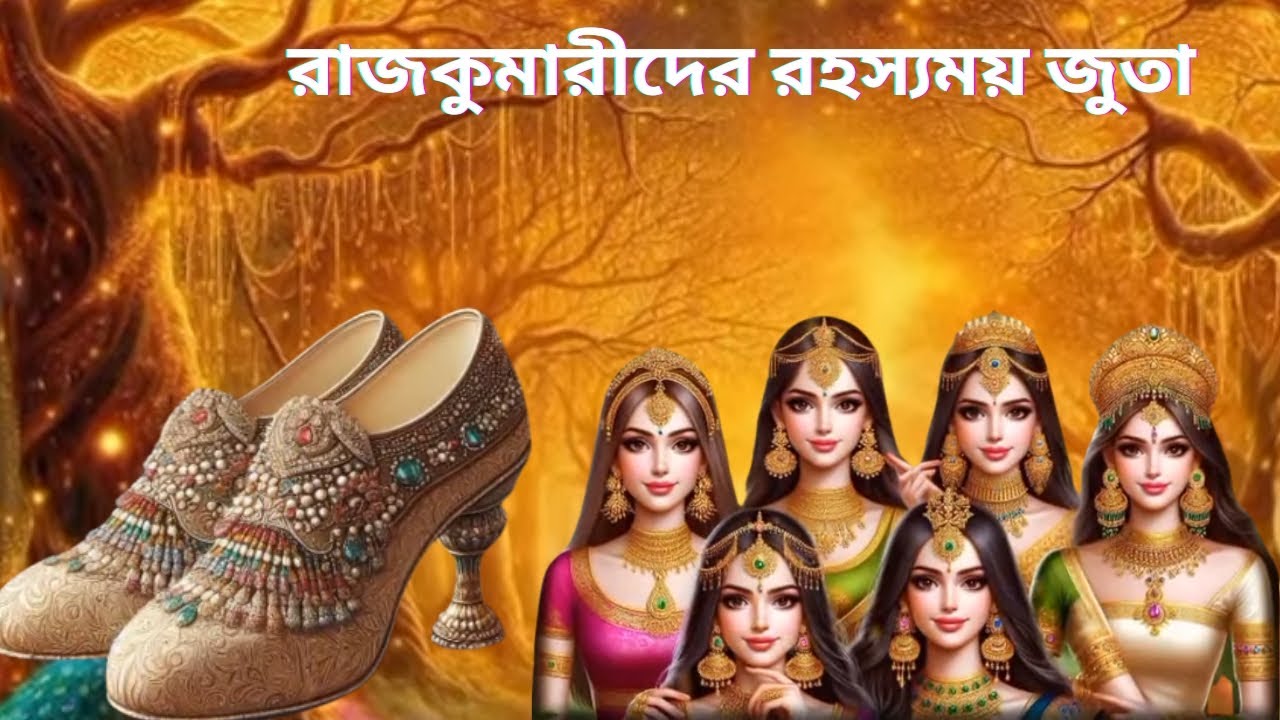 রাজকুমারী ও তাদের রহস্যময় জুতা |রহস্যময় জুতা|Moral|Islamic Story |Bangla audio story |golper ...
