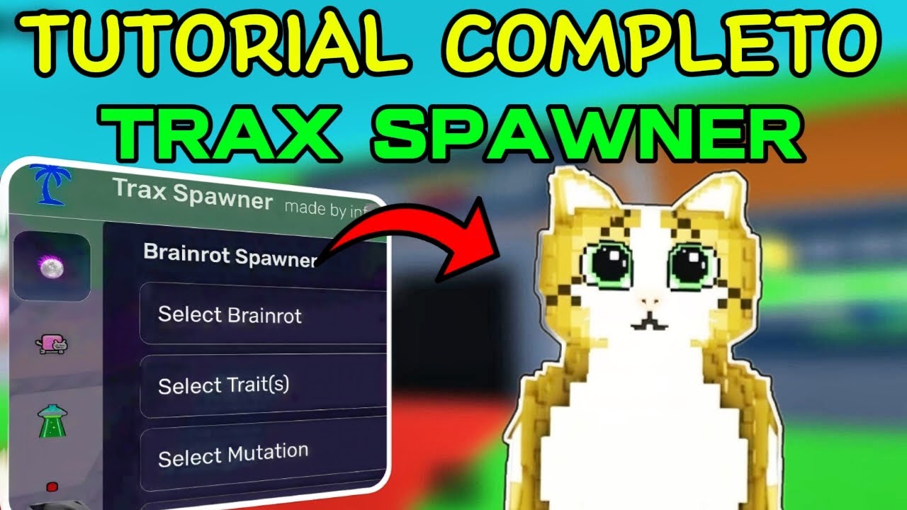 [ TUTORIAL COMPLETO ] SCRIPT TRAX SPAWNER | STEAL a brainrot | BRAINROT ...