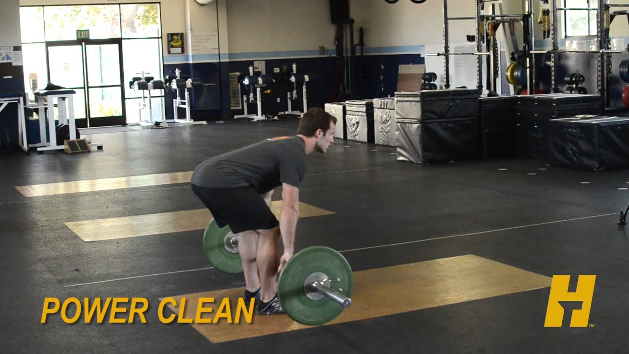 Power Clean - Short Demo - YouTube