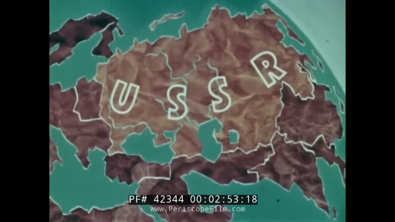 PAN AM AIRLINES USSR SOVIET UNION COLD WAR TRAVELOGUE 42344 - YouTube