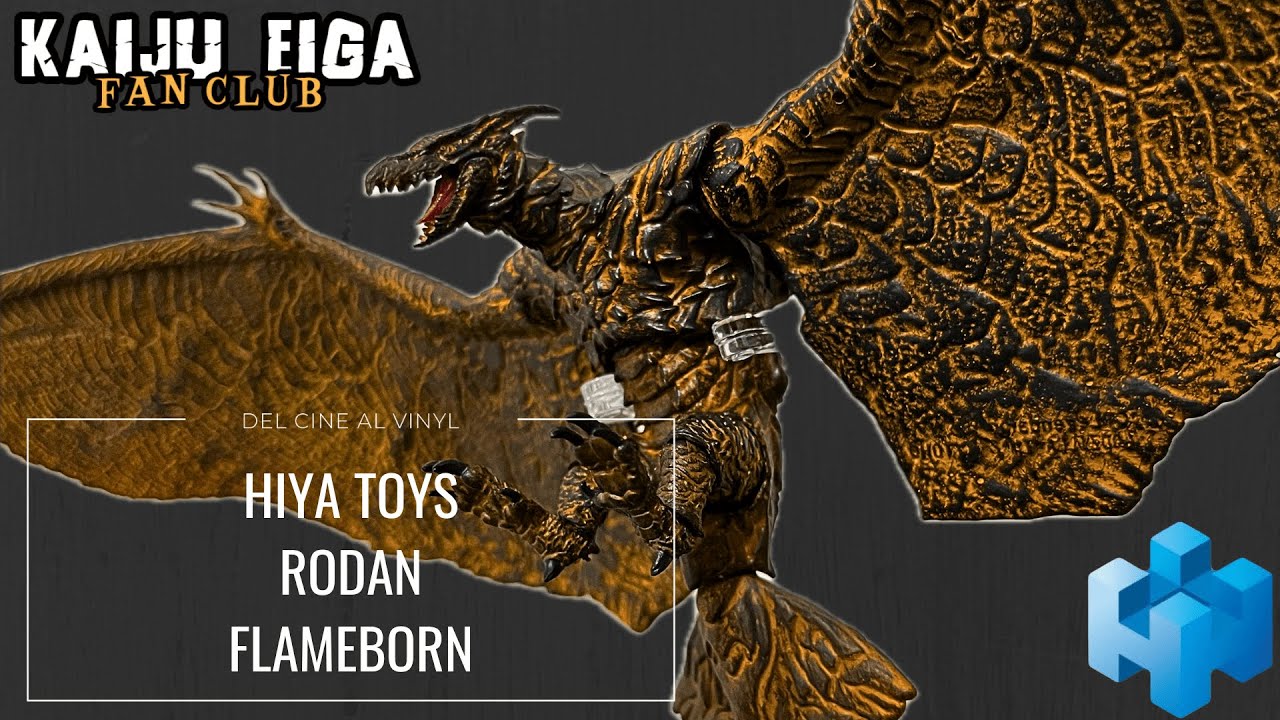 Del cine al vinyl: Hiya Toys Exquisite Basic Rodan Flameborn | Review ...