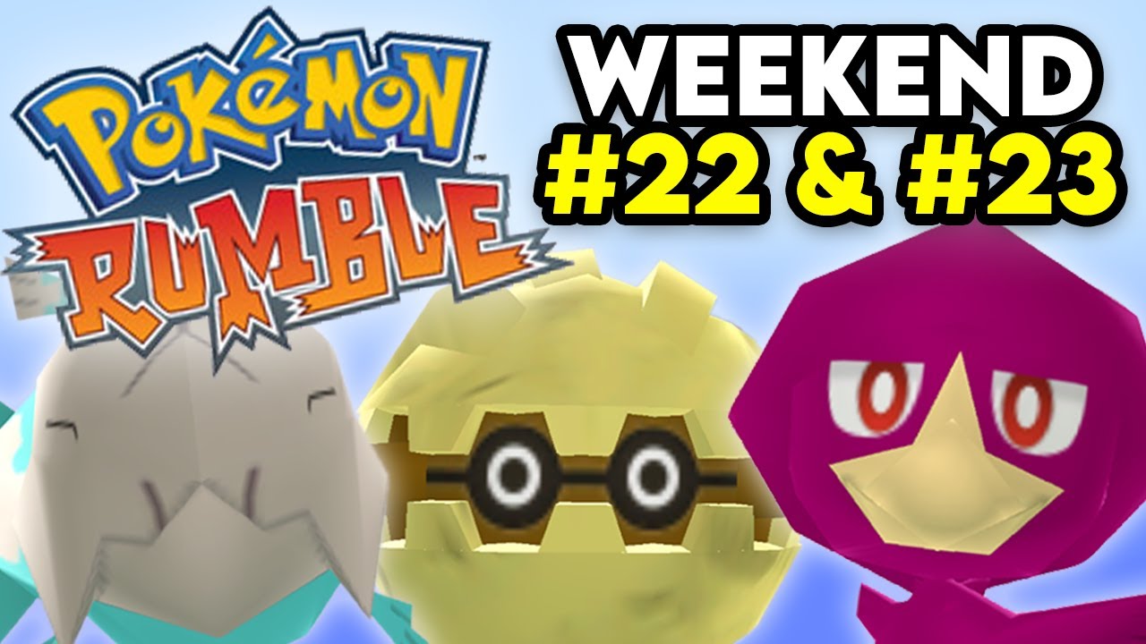 18 SHINY POKEMON in RUMBLE!! Rumble Weekend 22 & 23 - YouTube