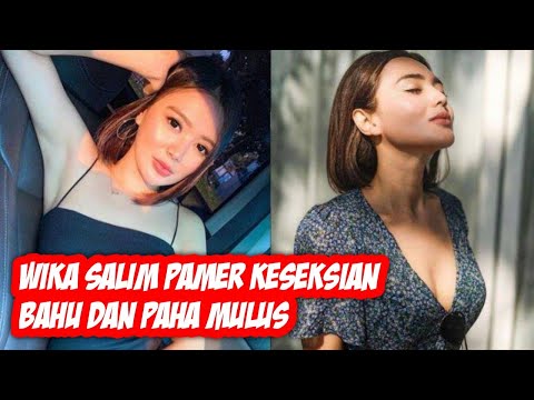 Pakai Mini Dress Ketat, Wika Salim Pamer Keseksian Bahu dan Paha Mulus