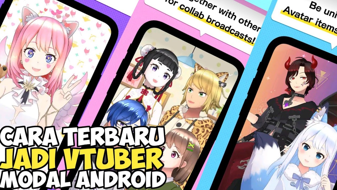 CARA TERBARU JADI VTUBER MODAL ANDROID || 2021 🇲🇨 - YouTube