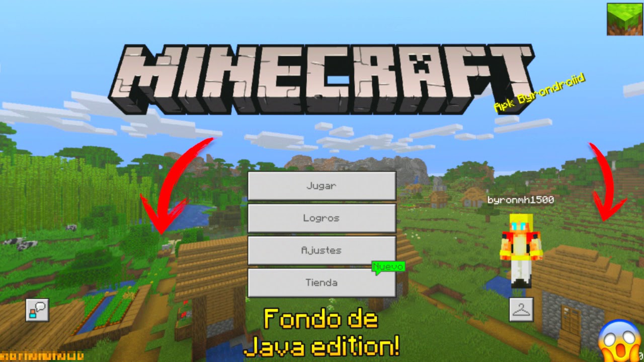 SALIO! COMO TENER EL FONDO PANORÁMICO DE MINECRAFT JAVA EDITION PARA ...