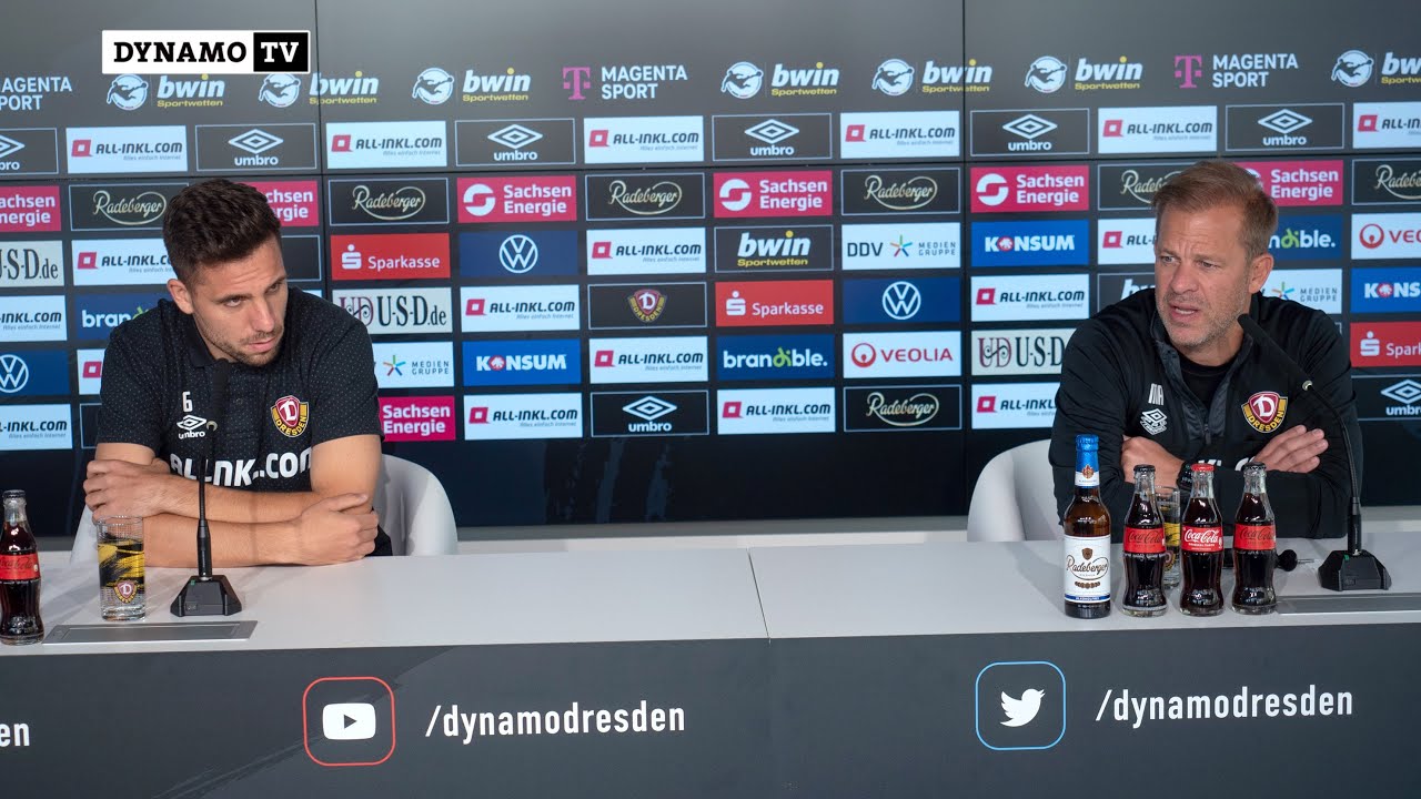 15. Spieltag | SGD - SCF II | Pressekonferenz vor dem Spiel - YouTube