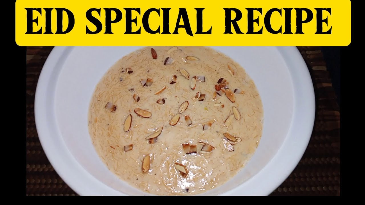 SHEER KORMA RECIPE || how to make sheer korma || eid special - YouTube