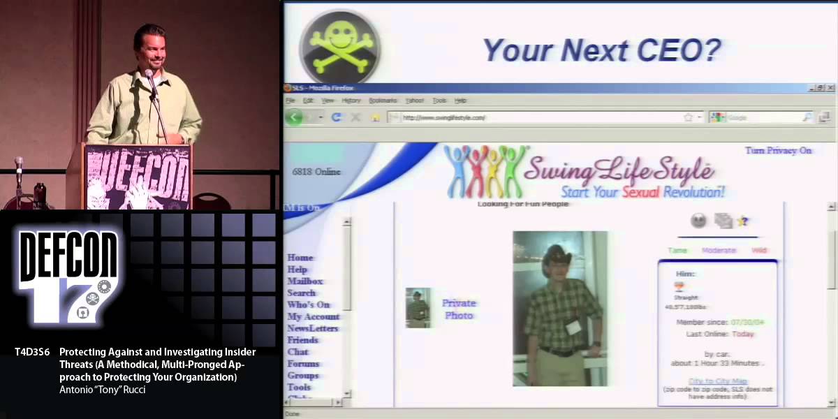 DEF CON 17 - Antony Rucci - Protecting Against and Investigating ...