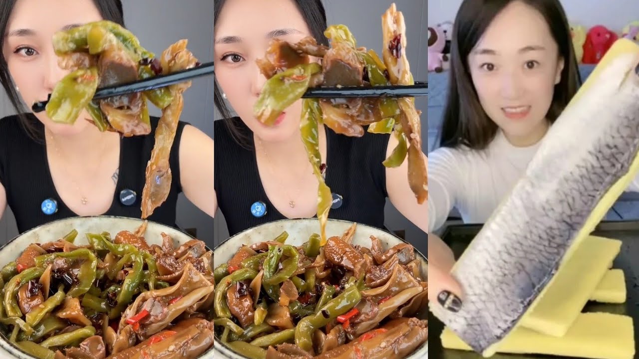YUMMY FOOD [ASMR MUKBANG] EATING SHOW Ep1536 - YouTube