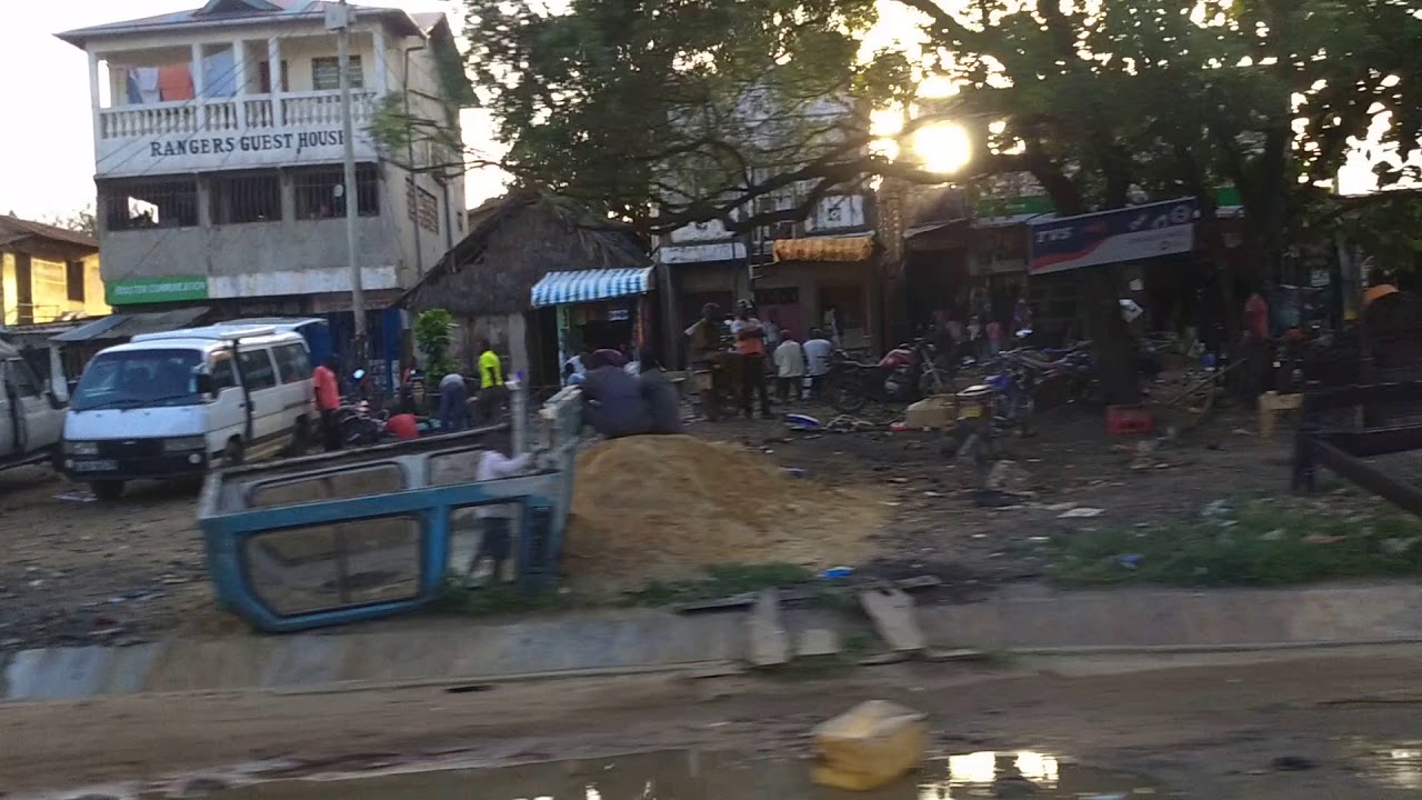 Streets of Ukunda, Kenya - YouTube