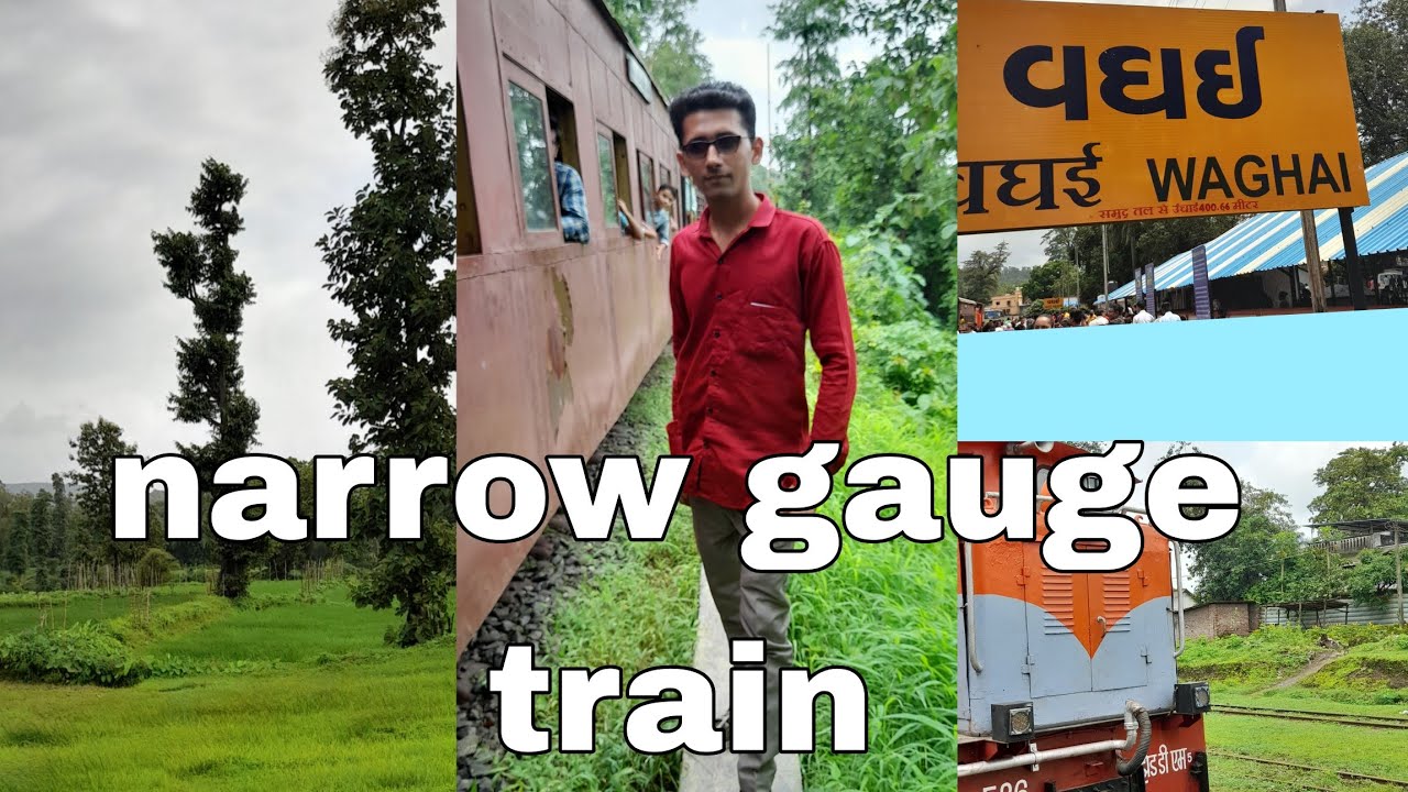 Bilimora to Waghai narrow gauge train full information - YouTube