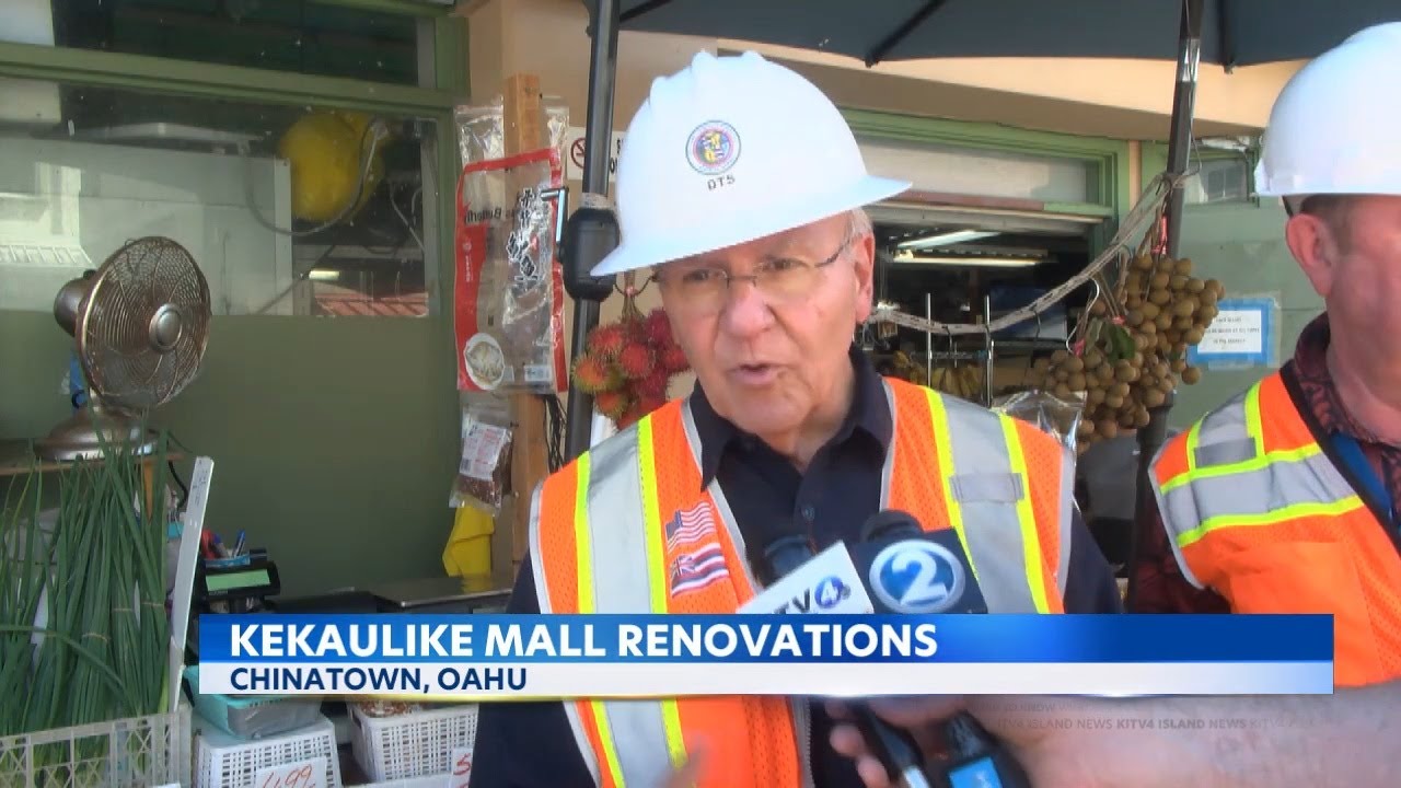 Renovations underway to fix up Kekaulike Mall in Honolulu's Chinatown ...
