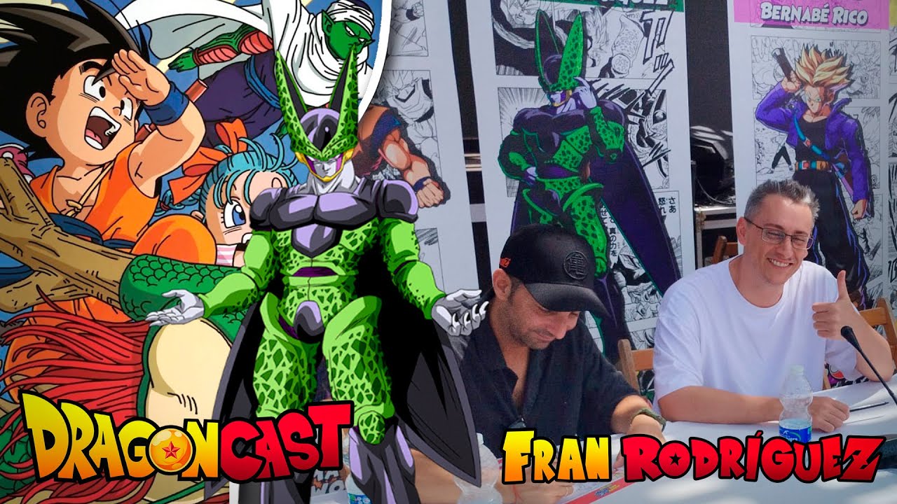 🐲 DragonCast | Entrevista: Fran Rodríguez | Voz de Cell y técnico de ...