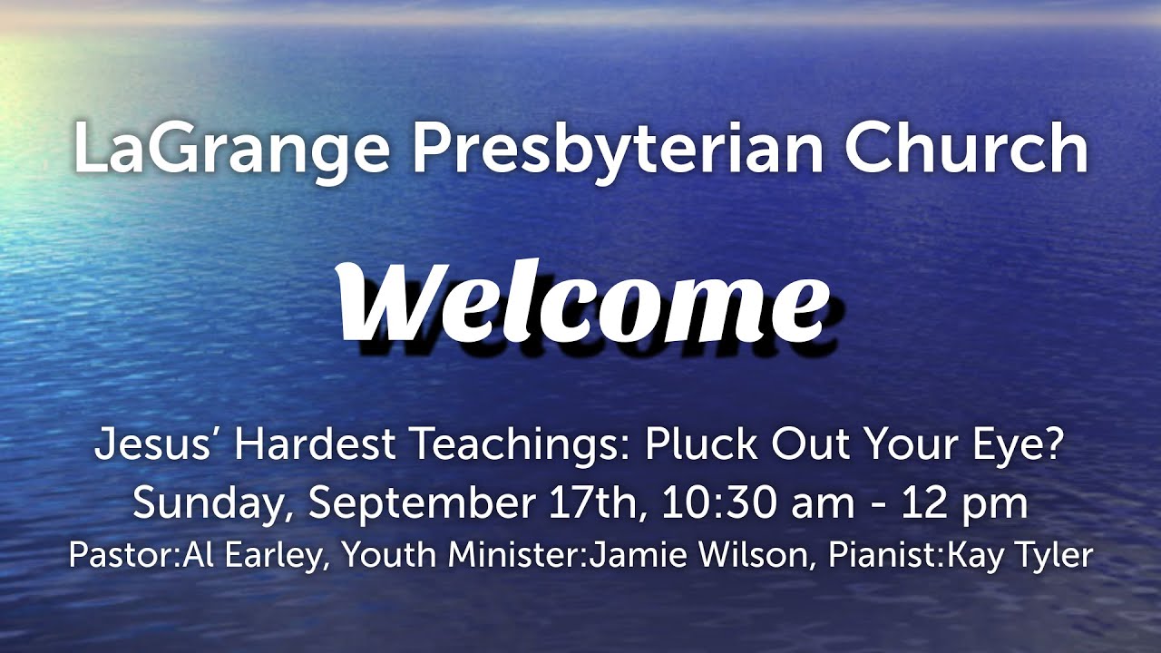 Jesus’ Hardest Teachings: Pluck Out Your Eye? - YouTube