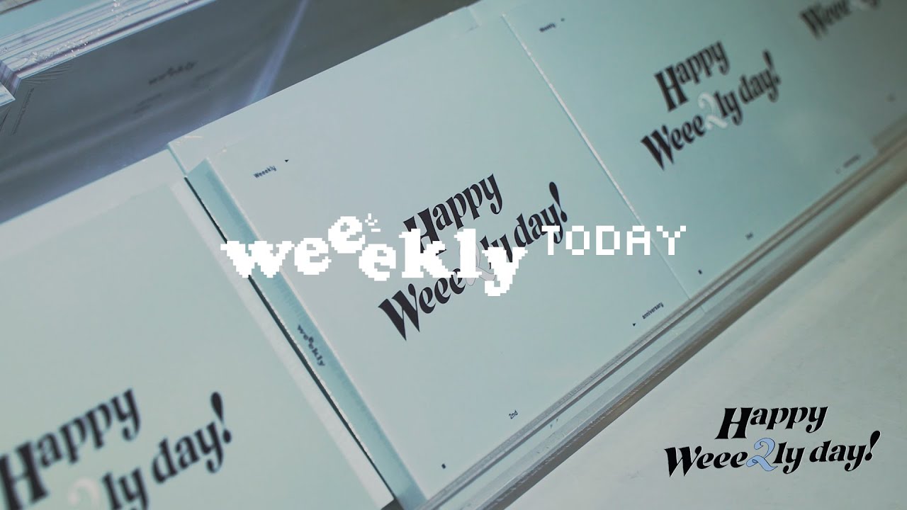 Weeekly(위클리) TODAY☀ 위클리 두 번째 생일 축하해💖 Happy Weee2ly Day🎉 - YouTube