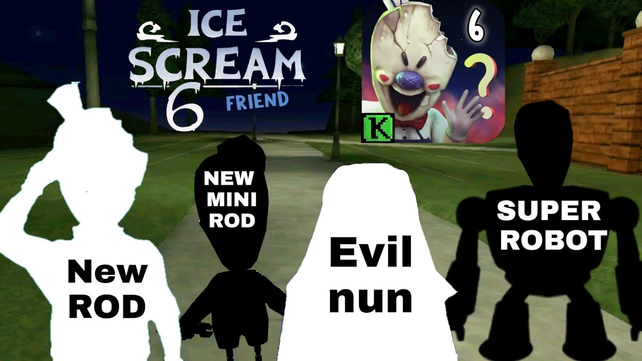 JOSEPH SULLIVAN,NEW MINI ROD,SECRET ROBOT,ICE SCREAM 6 ALL CHARACTERS ...