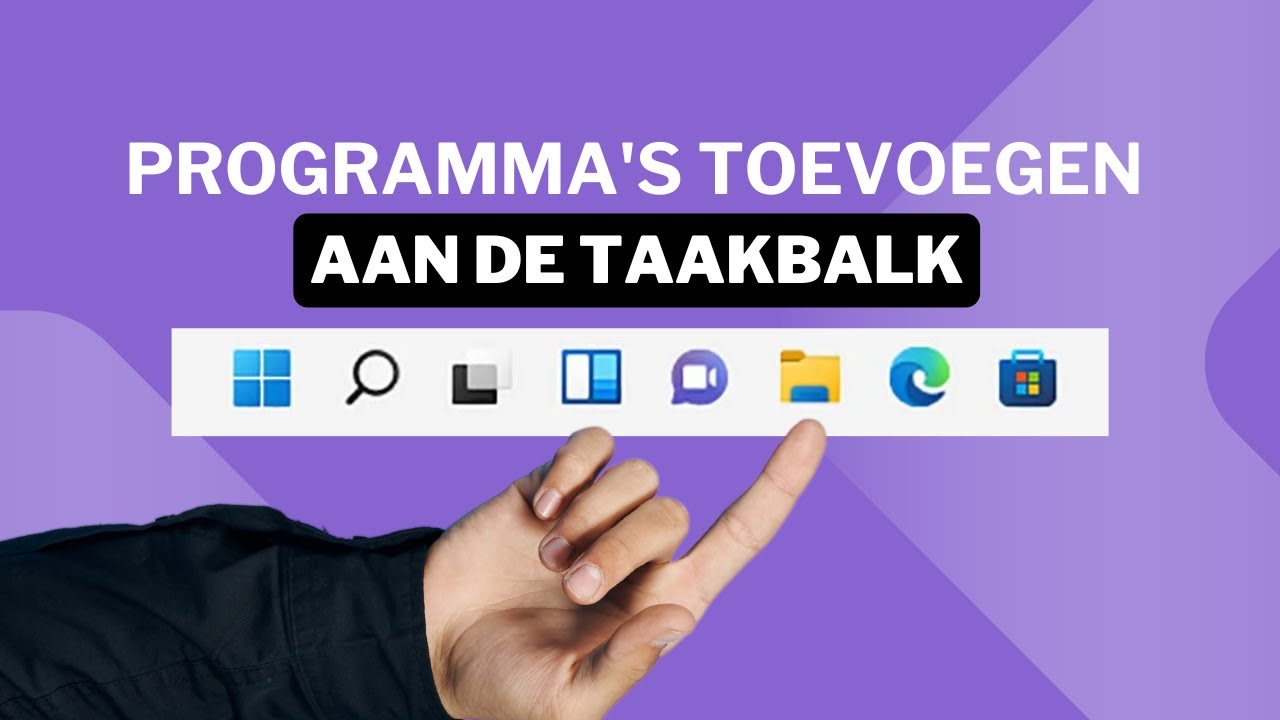 Hoe Programma's aan de Taakbalk Vastmaken in Windows 11 (Simpel en Snel ...