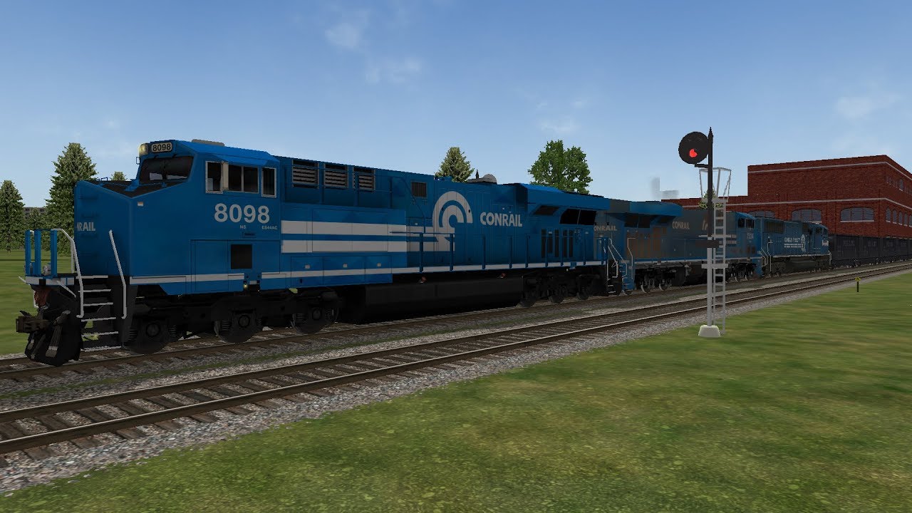 Open Rails - Conrail Indianapolis Line v2 (Indianapolis - Marion) - YouTube