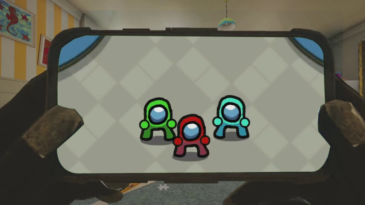 Among US/ mini crewmates distraction dance - YouTube