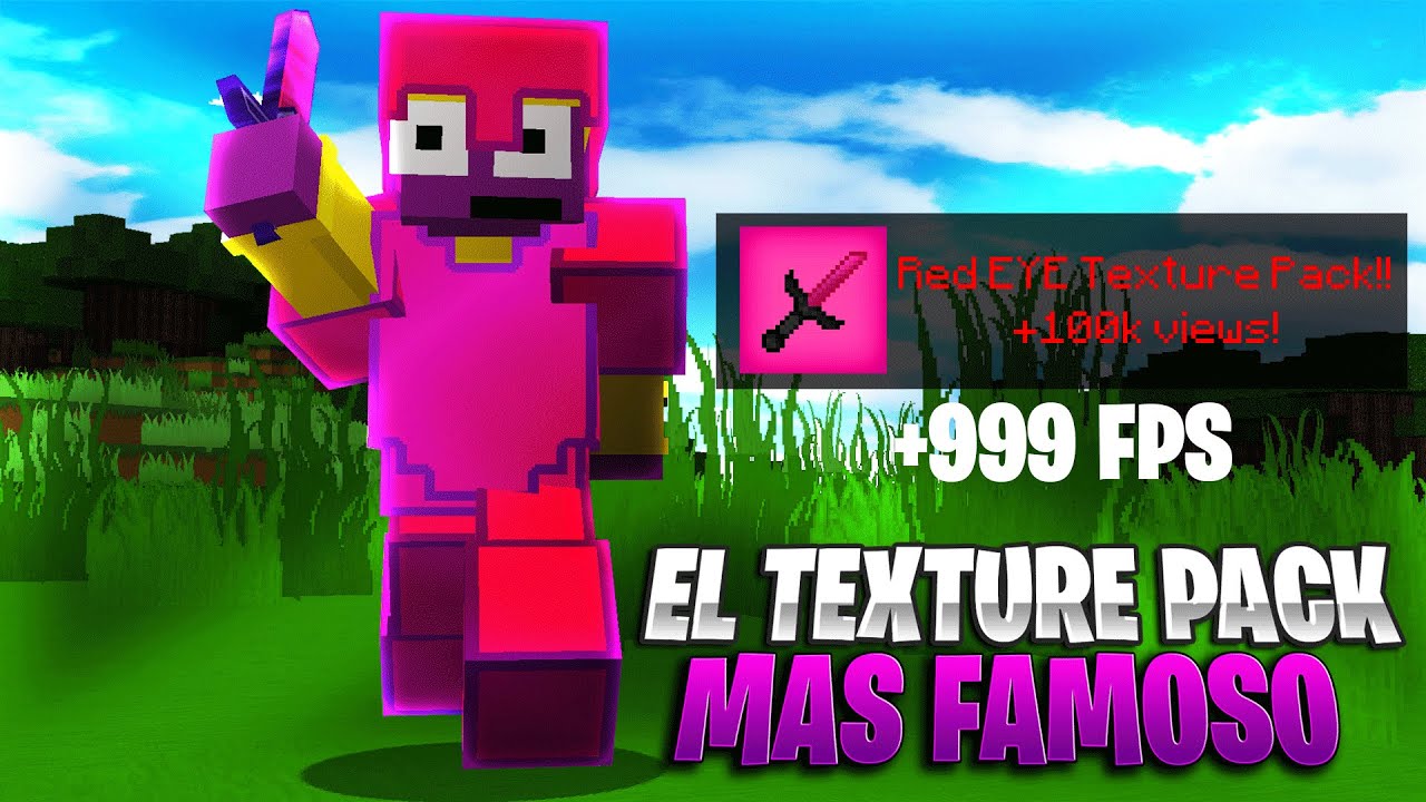 JUGANDO con el TEXURE PACK mas FAMOSO de todo MINECRAFT HCF - YouTube