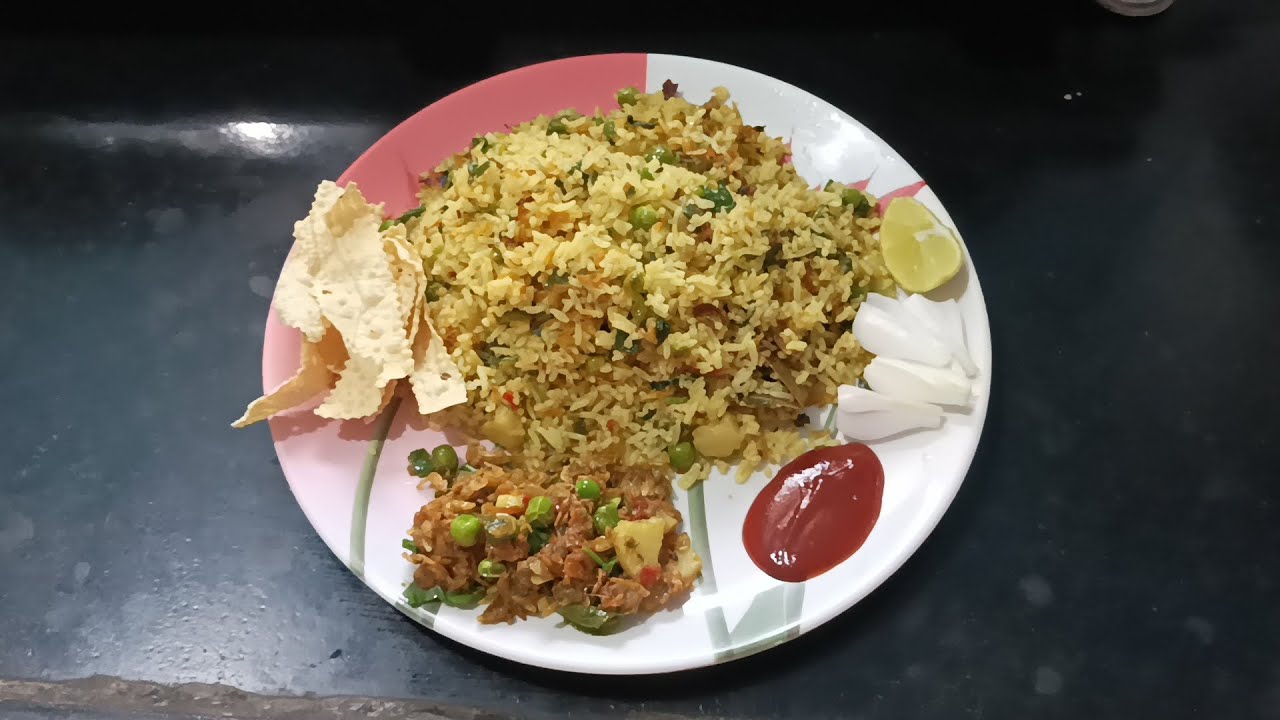 Sukat matar Tawa pulao|| ROSHANI'S RECIPE'S MARATHI - YouTube