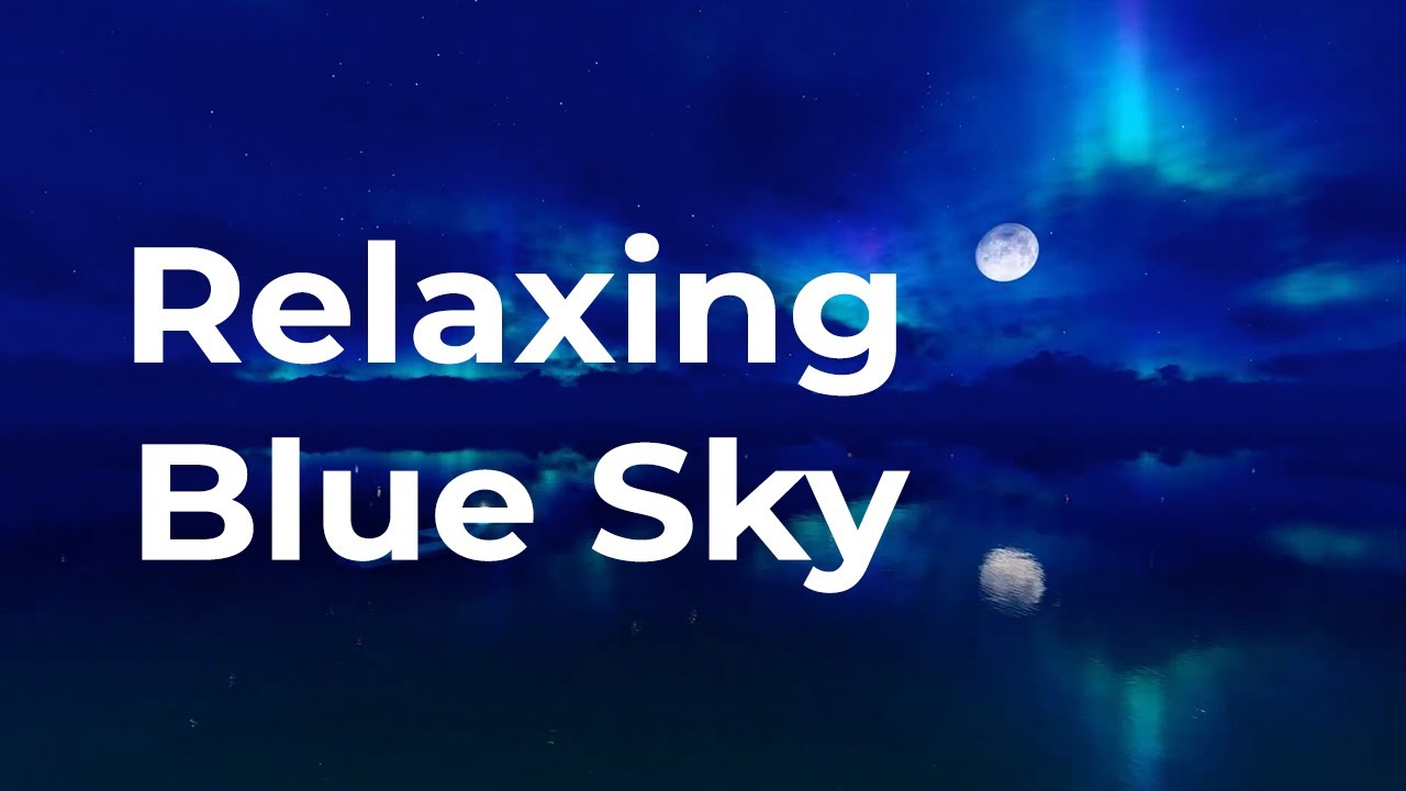 lovely amazing music |aurora lights with fairy tale music | night blue ...