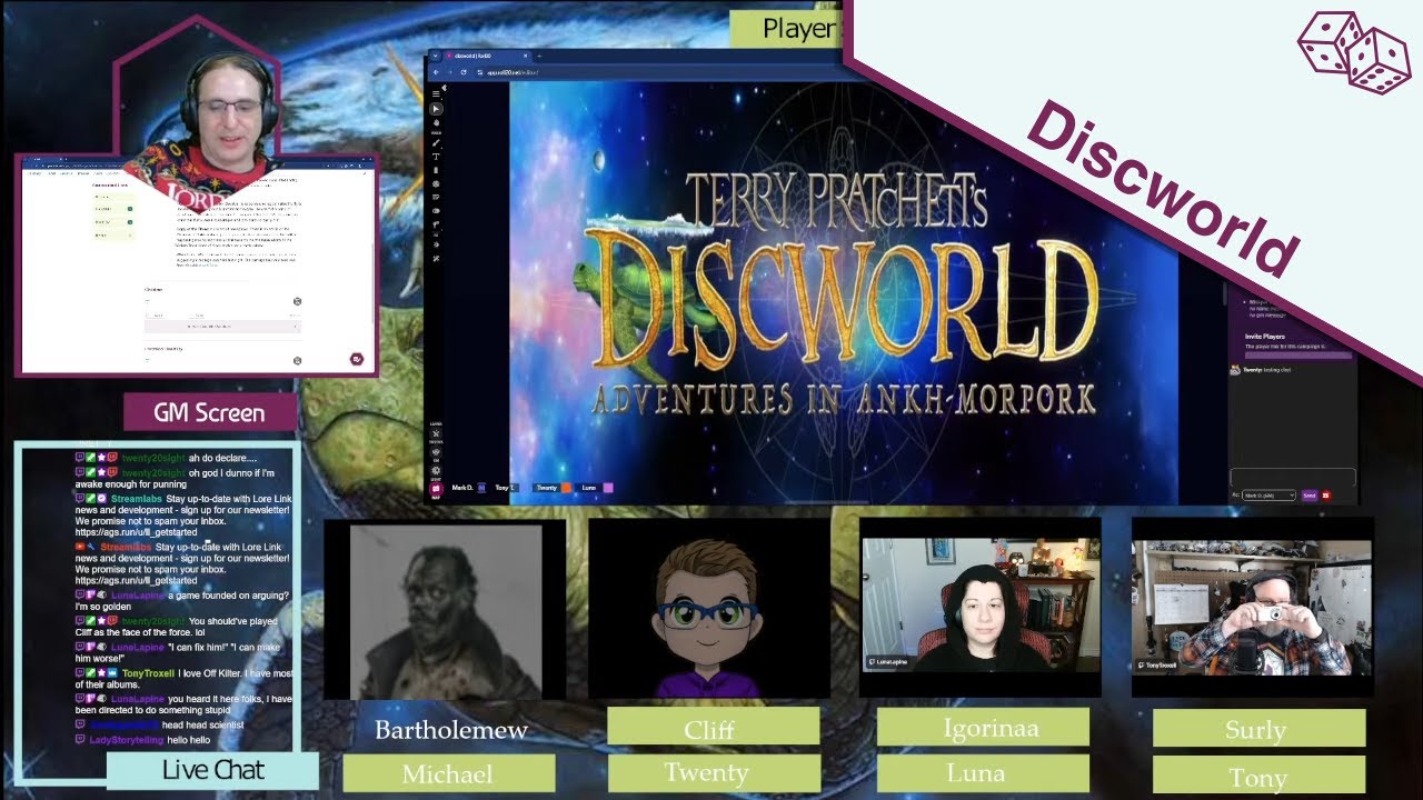 Up in Smoke - Discworld: Adventures in Ankh-Morpork Quickstart | Actual Play - YouTube