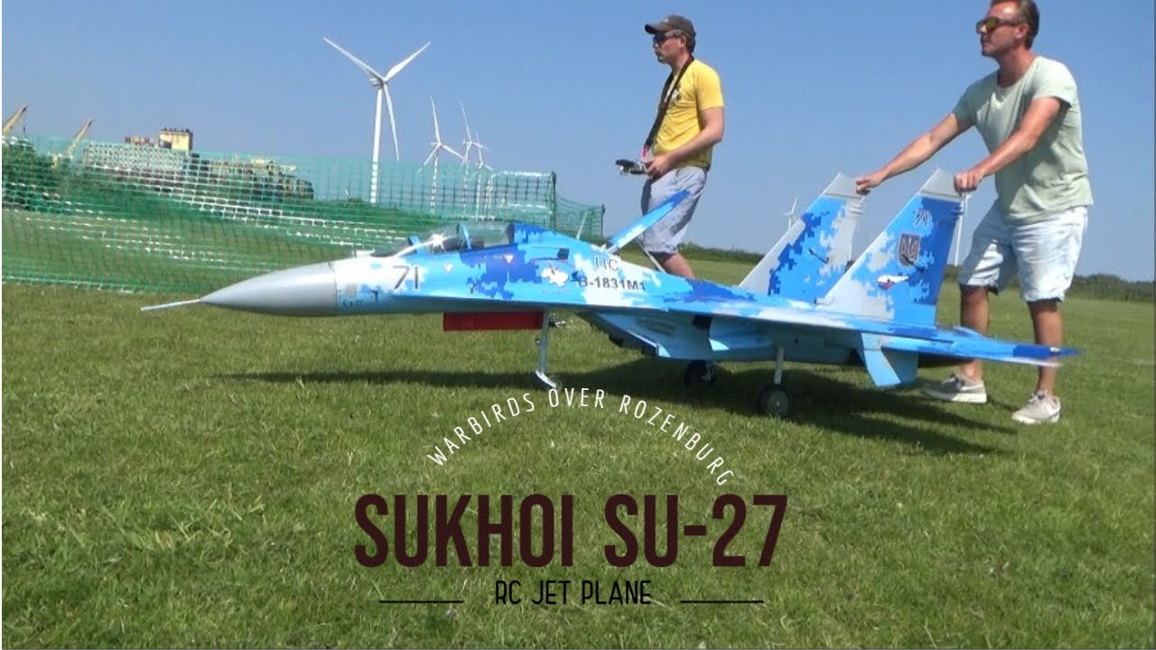 Warbirds over Rozenburg | RC jet plane - Sukhoi SU 27 - YouTube