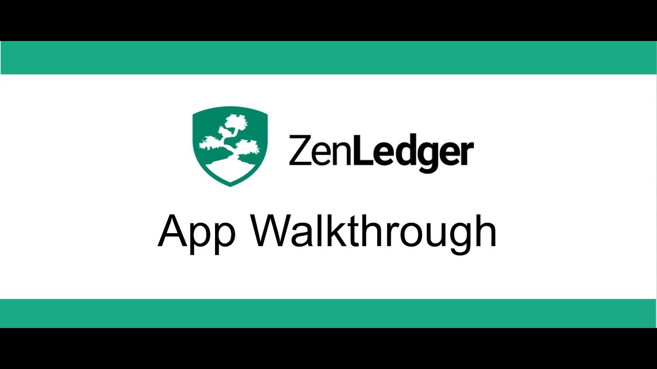 ZenLedger App Walkthrough | How To Use ZenLedger - YouTube