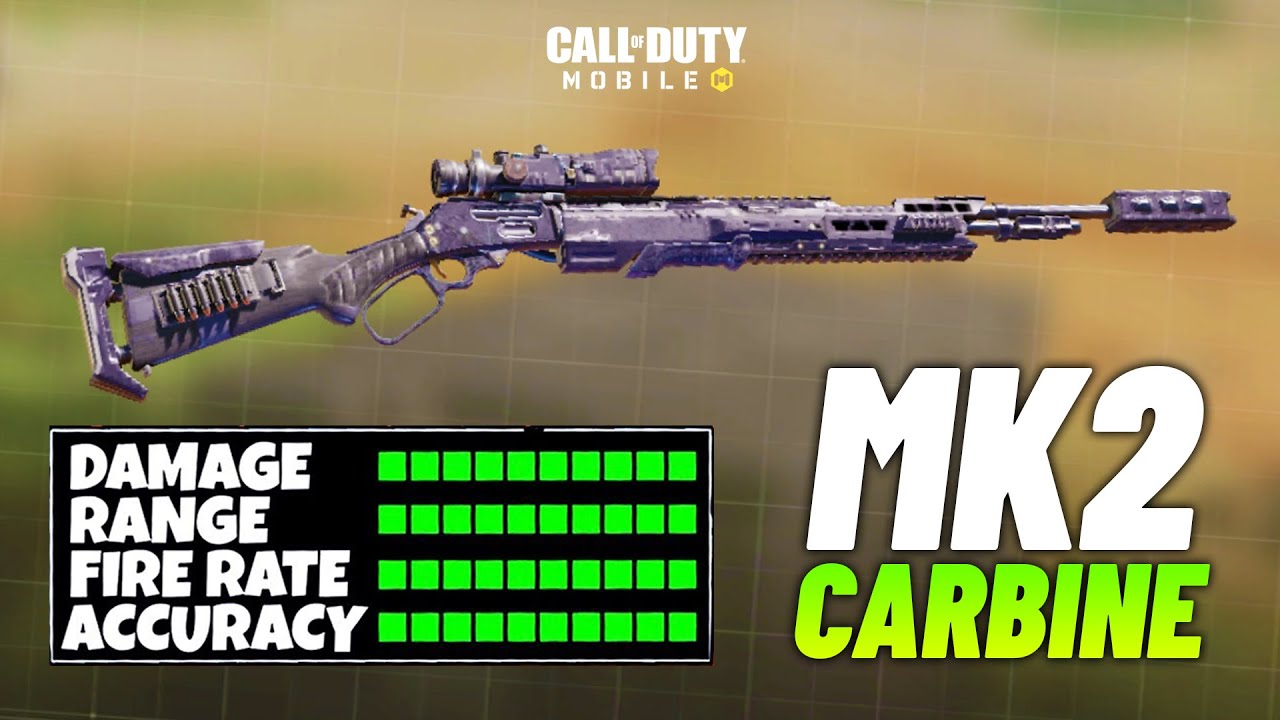 New MK2 Carbine Gunsmith Class Setup CODM | Mk2 Best Attachments Cod ...