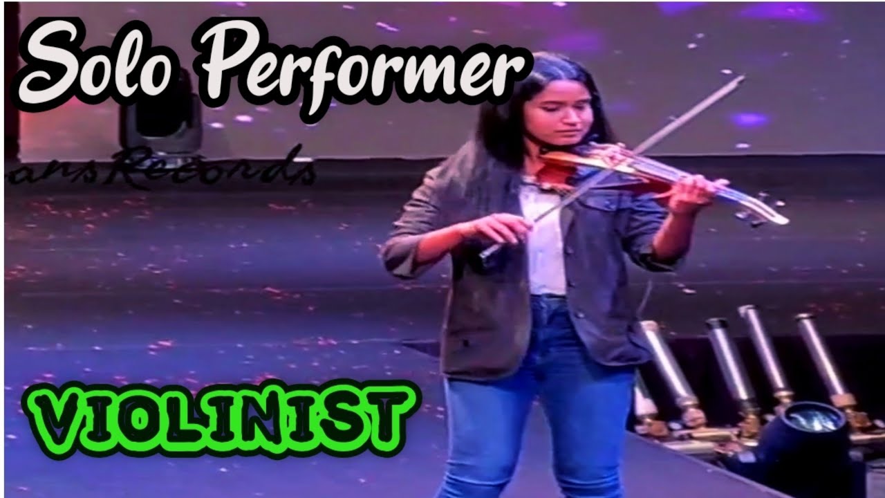 Violin Performance | Violinist | stage program | solo performance - YouTube