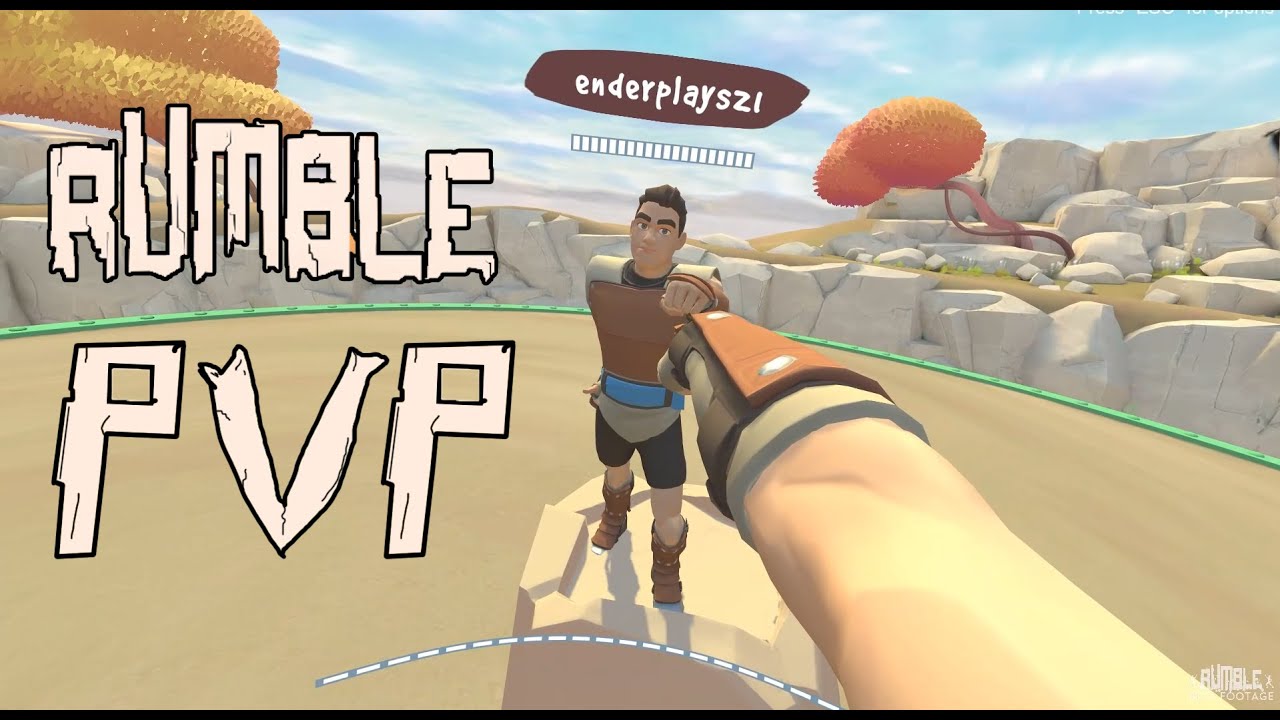 THIS IS THE FUTURE! Amazing VR Earthbending Battles! (Rumble VR) - YouTube