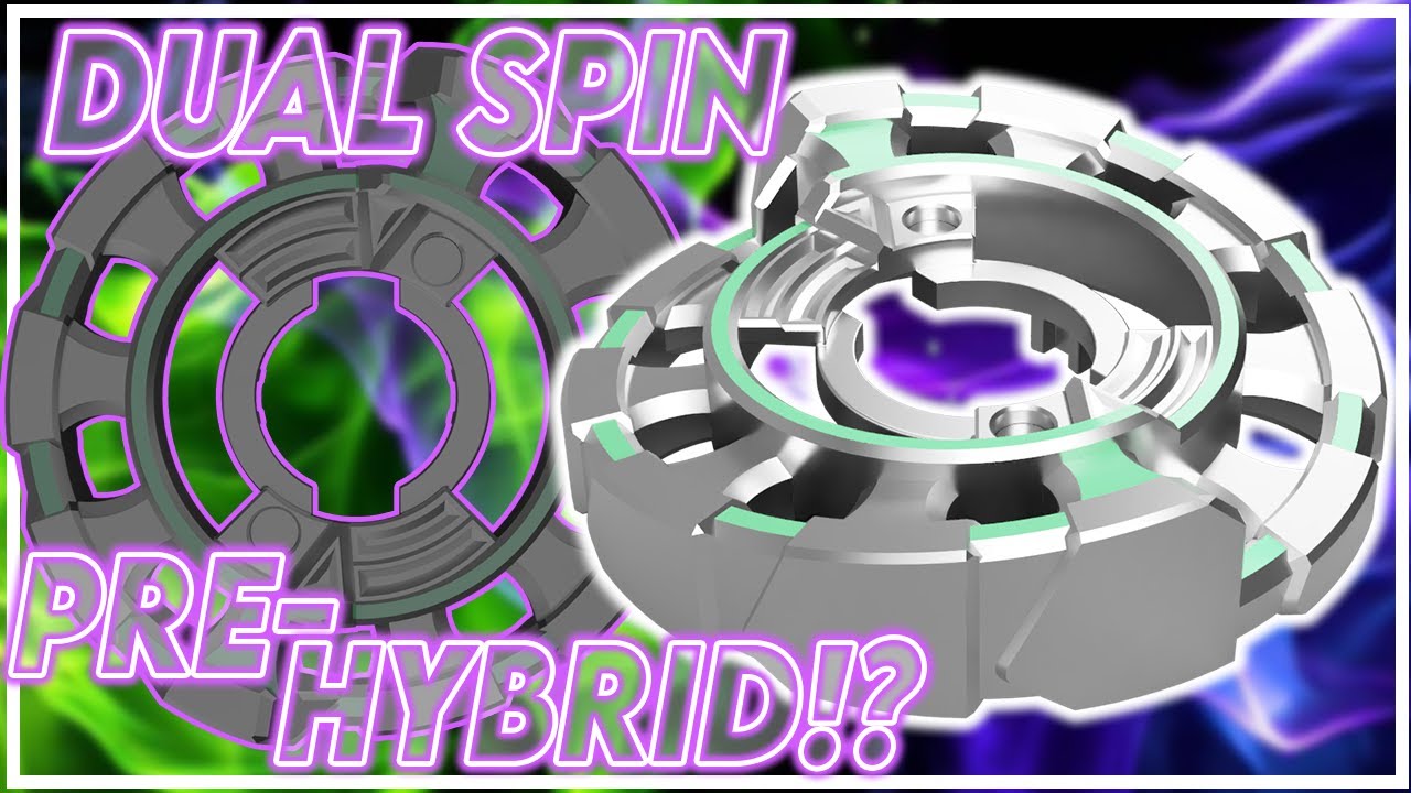 My first CUSTOM Pre-Hybrid Wheel Beyblade! - YouTube
