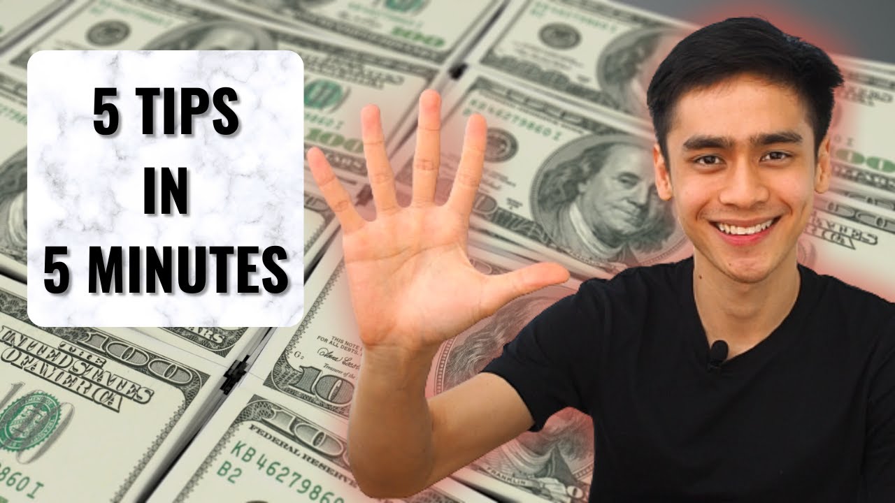 How To Be Good With Money In 5 Minutes 5 Unique Tips YouTube How To Be Good With Money In 5 Minutes 5 Unique Tips YouTube