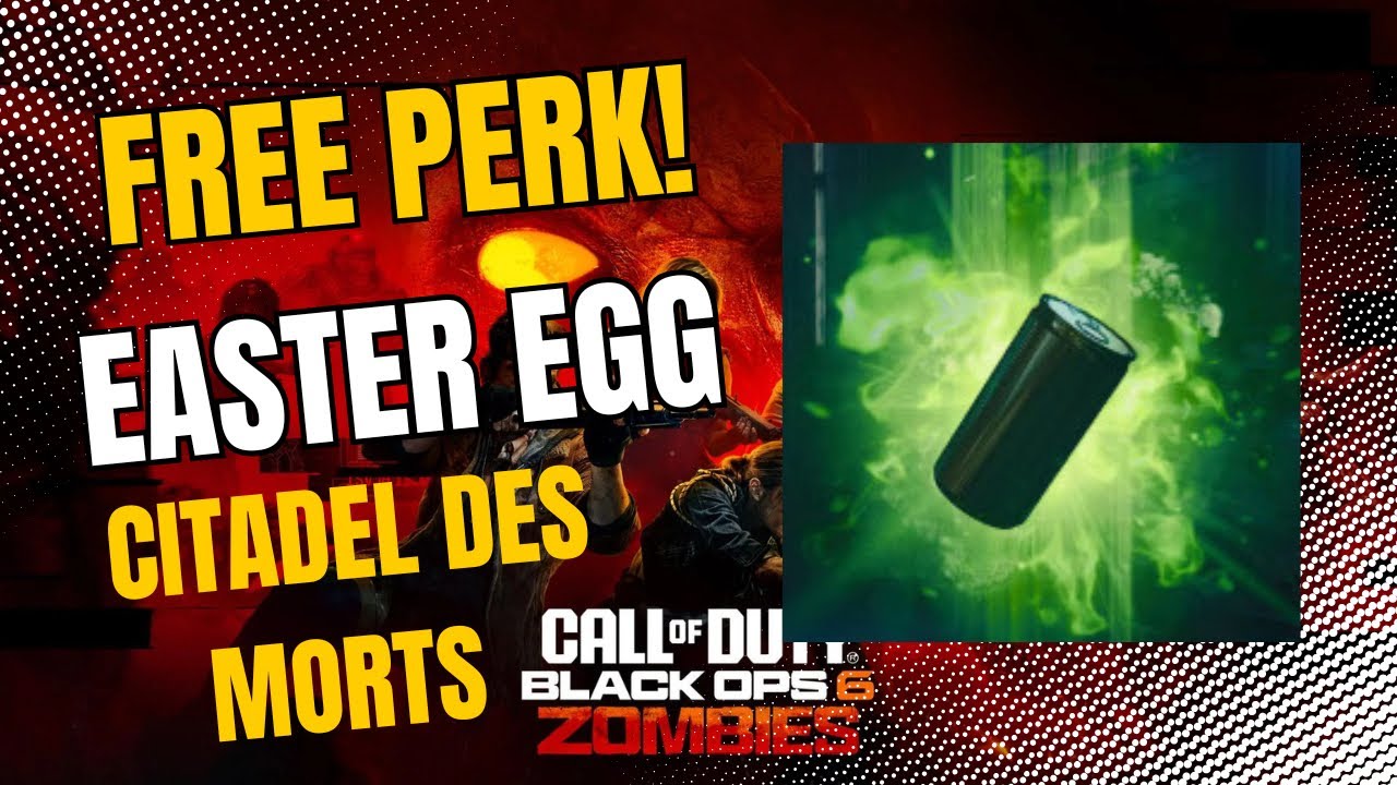 Free Perk on Citadel Des Morts Easter Egg Tutorial! (Black ops 6 ...