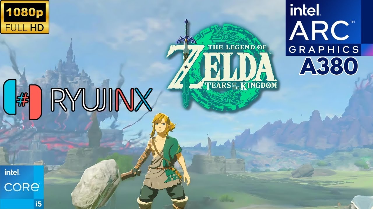 Intel Arc A380: Zelda Tears of the Kingdom (RYUJINX) TOTK Optimizer 2.0 ...