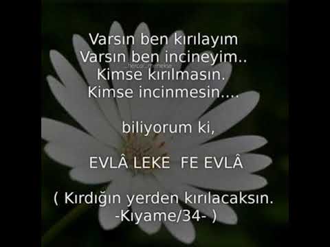 Halime sayılgan Evla leke fe evla kırdığın yerden kırılacaksın