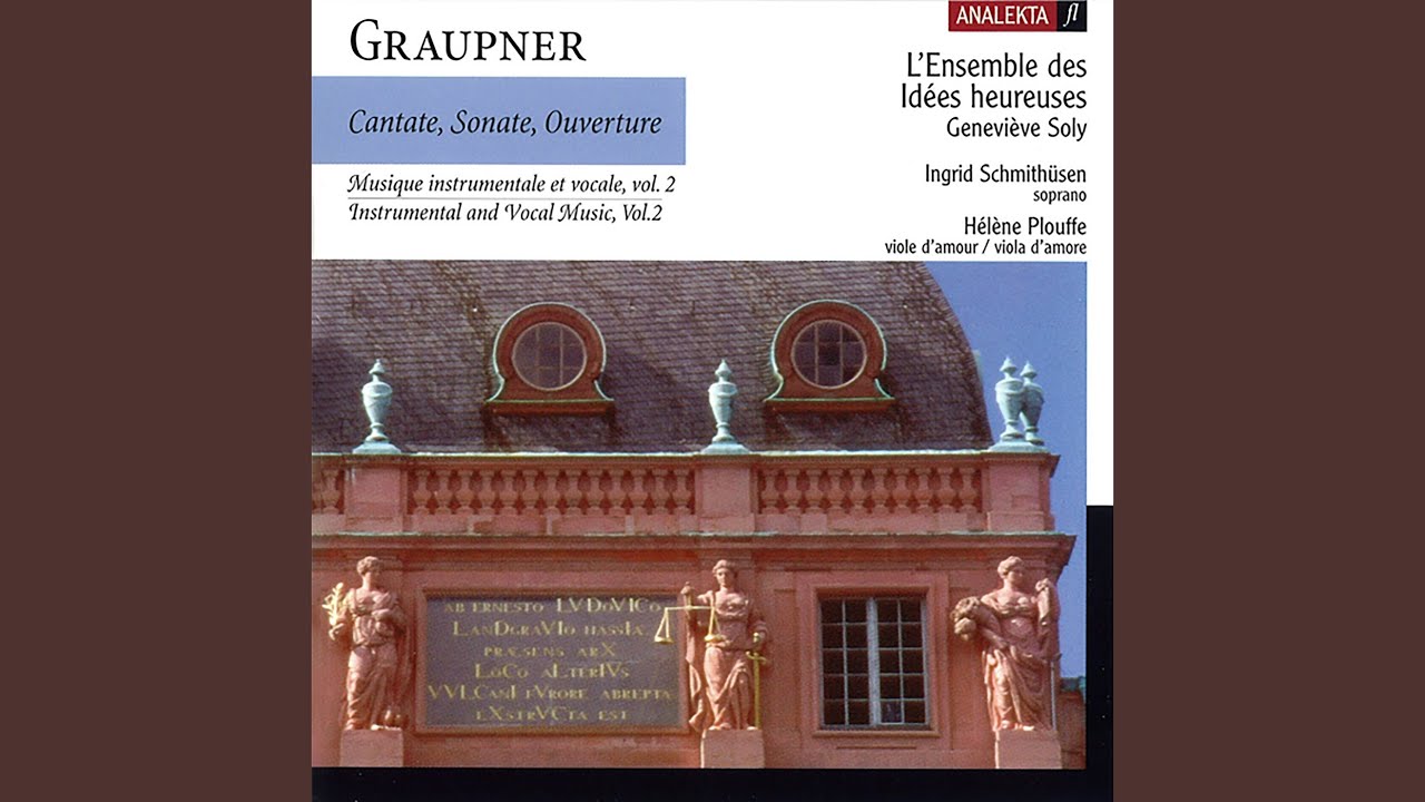 Sonata For Violin and Harpsichord in G Major, GWV 708: I. Moderato ...