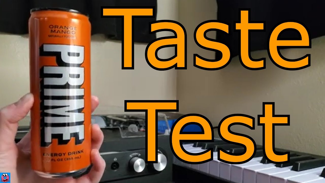 Orange Mango PRIME ENERGY Taste Test!?!? - YouTube
