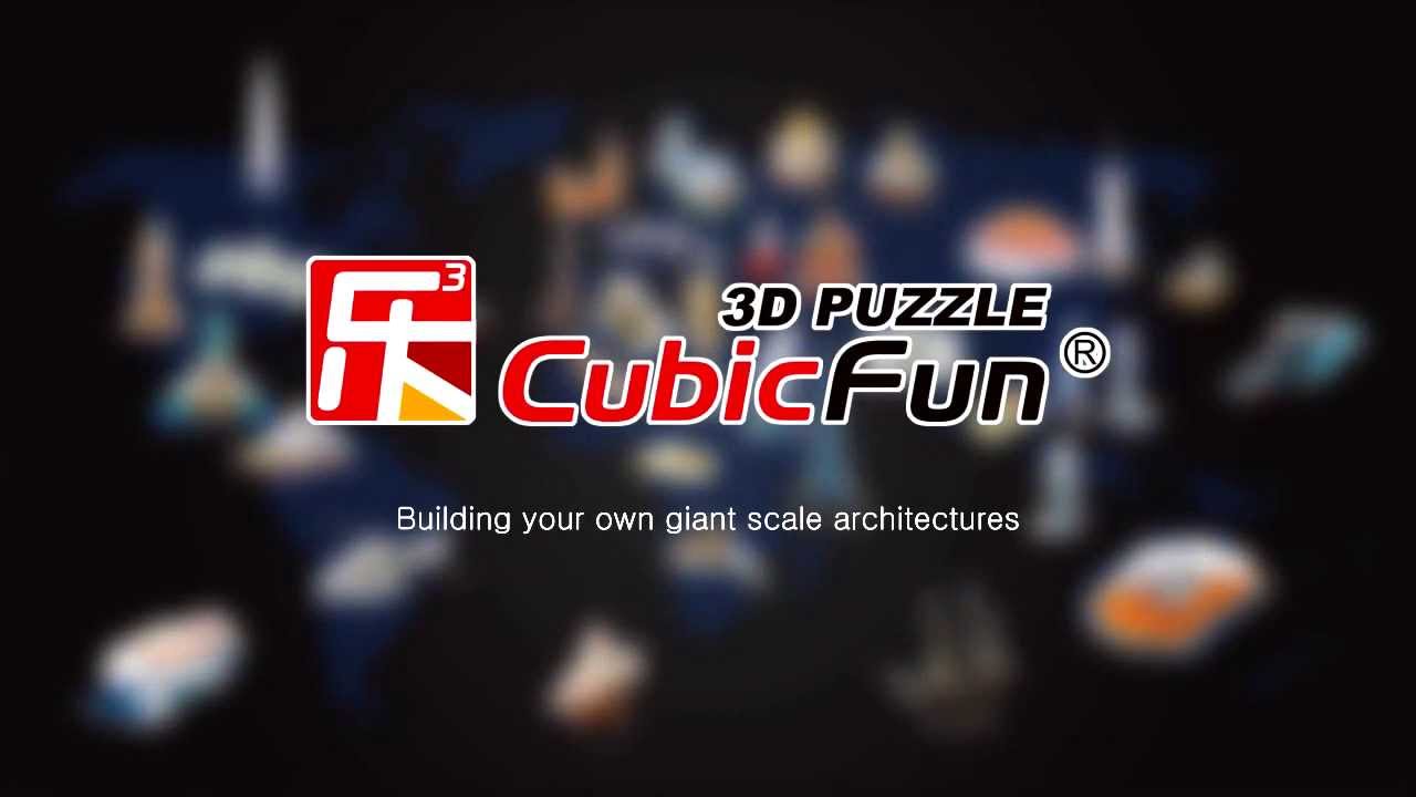 3D Puzzle CubicFun - YouTube
