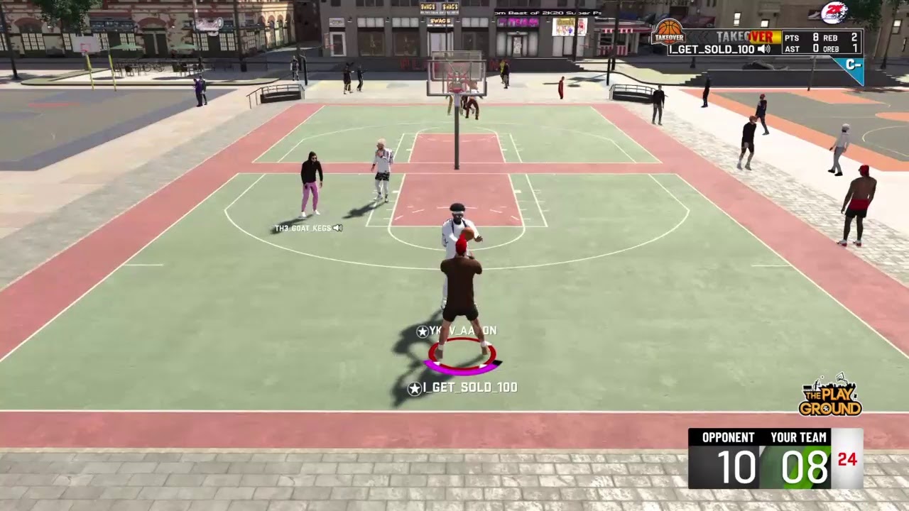 #2k20 89 post scorer and who wanna run - YouTube