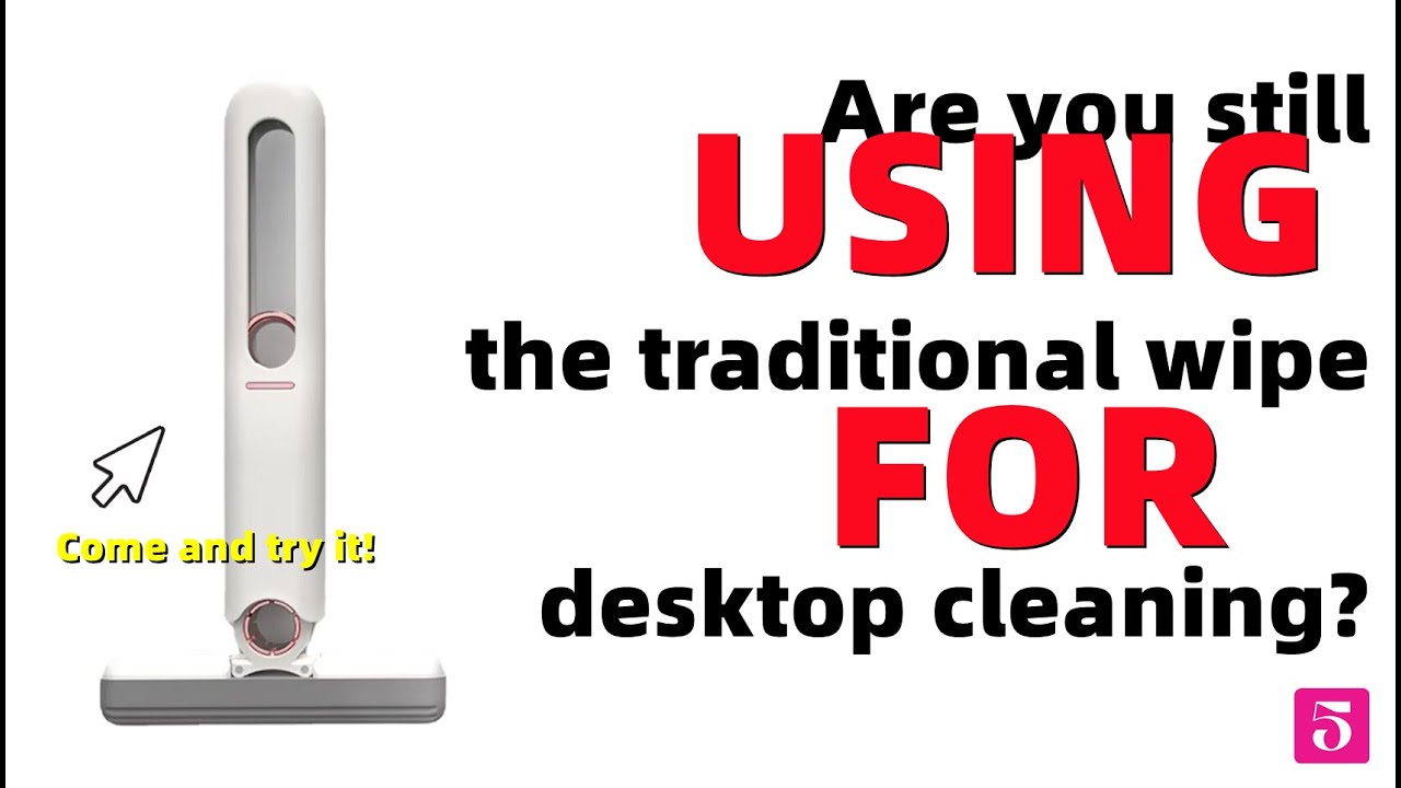 Introducing the mini desktop mop - the latest addition to your cleaning ...