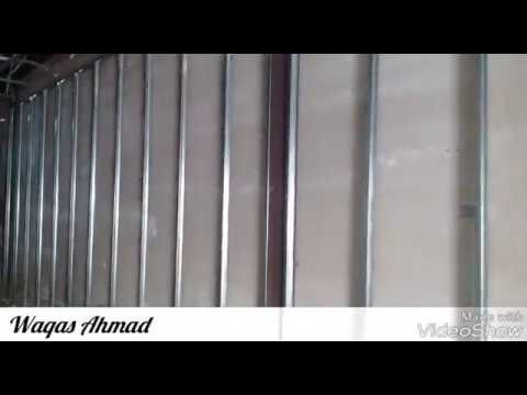 Fiber Cement Board installation to cover steel beams - YouTube