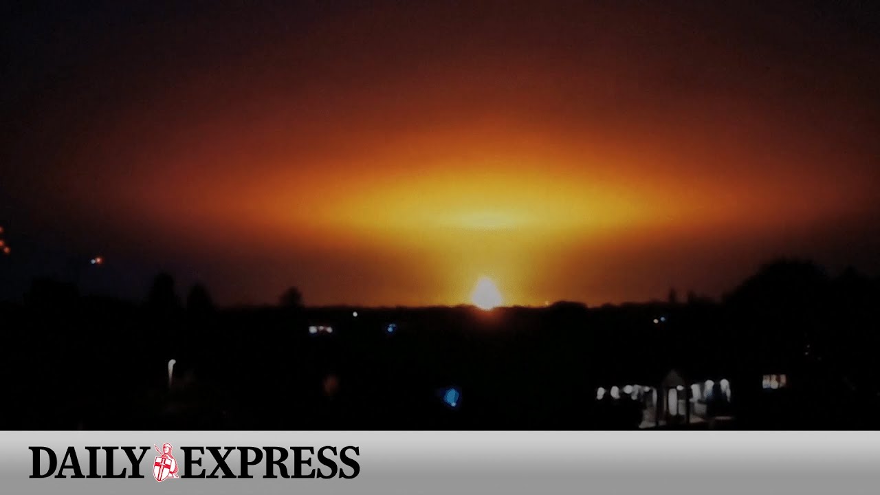 Explosion at Oxfordshire processing facility after lightning strike ...