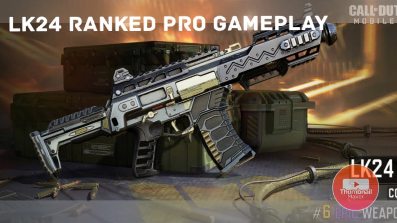 LK24 Ranked COD Mobile Gameplay- Seven Nation Army - YouTube