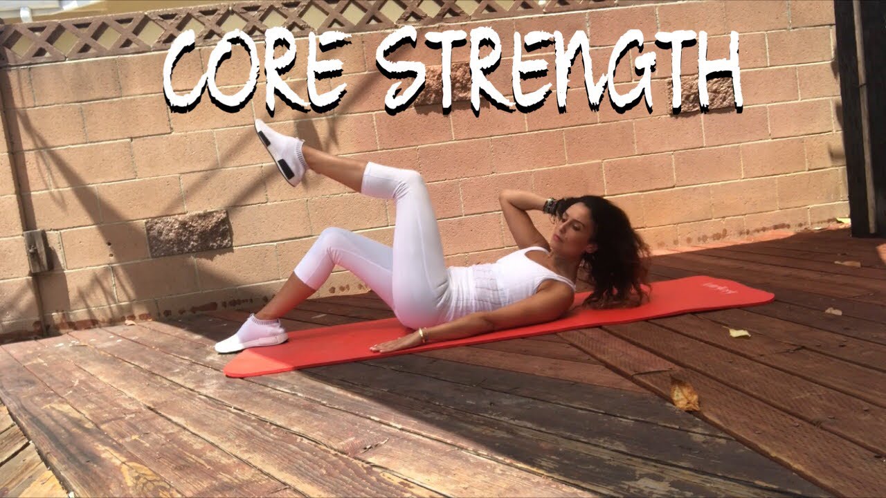 PILATES CORE WORKOUT - YouTube